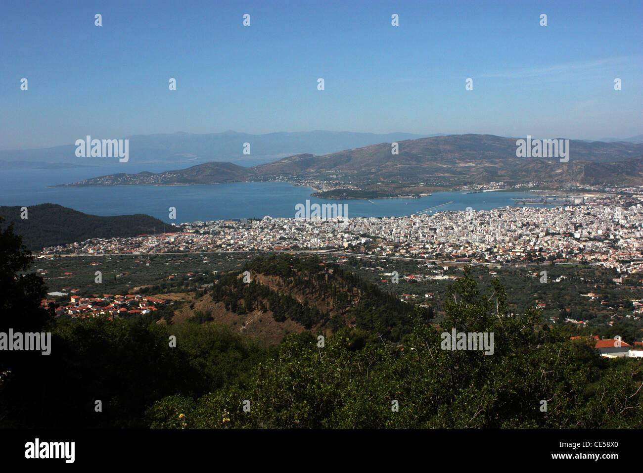View general, Volos, Thessaly, Greece Stock Photo - Alamy