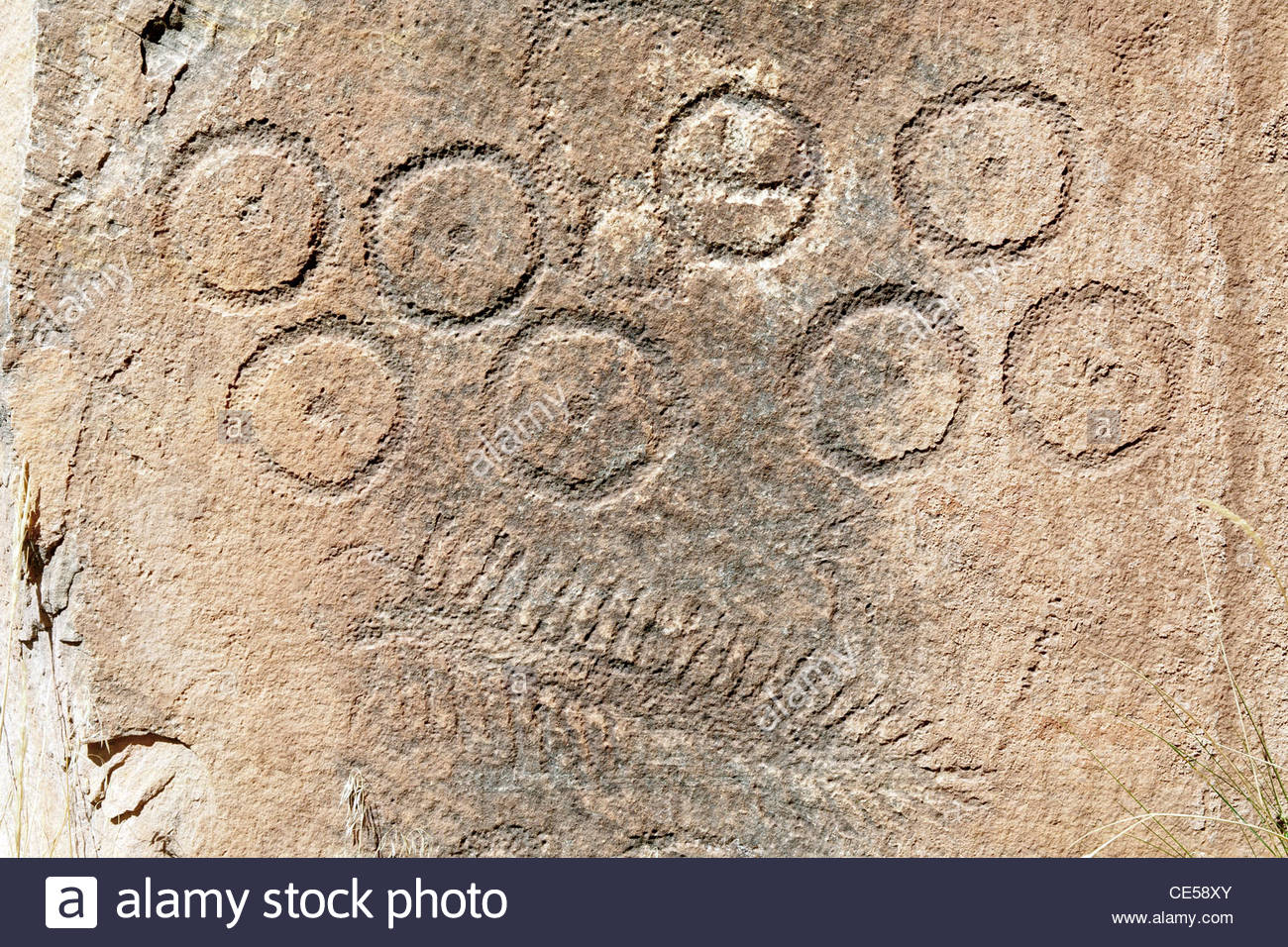Native American Rock Carvings High Resolution Stock Photography and ...