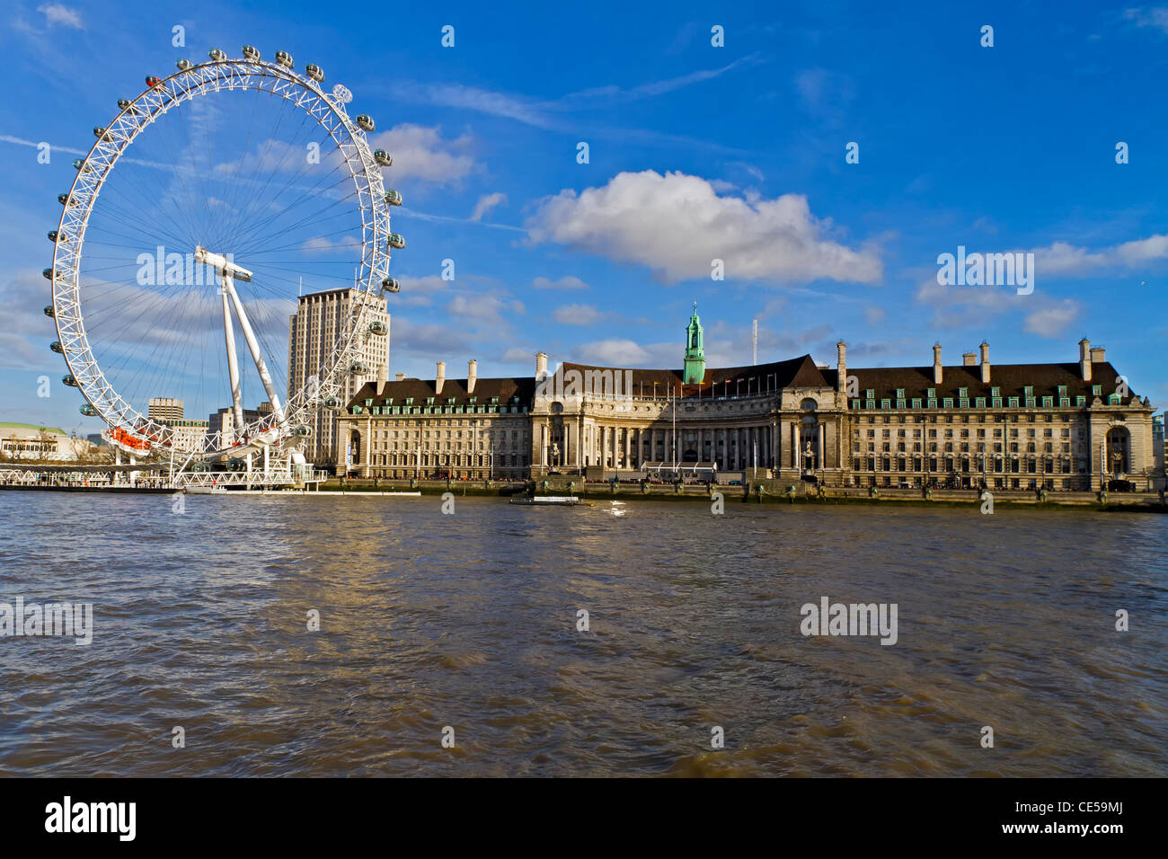 the London eye Stock Photo - Alamy