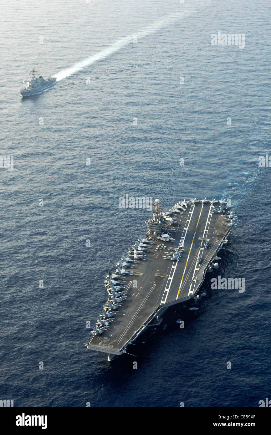 Carrier air wing exercises hi-res stock photography and images - Alamy