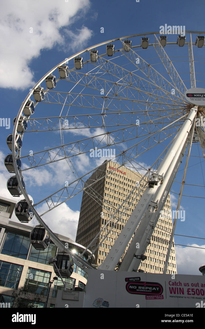 The Wheel of Manchester is a transportable Ferris wheel installation at ...