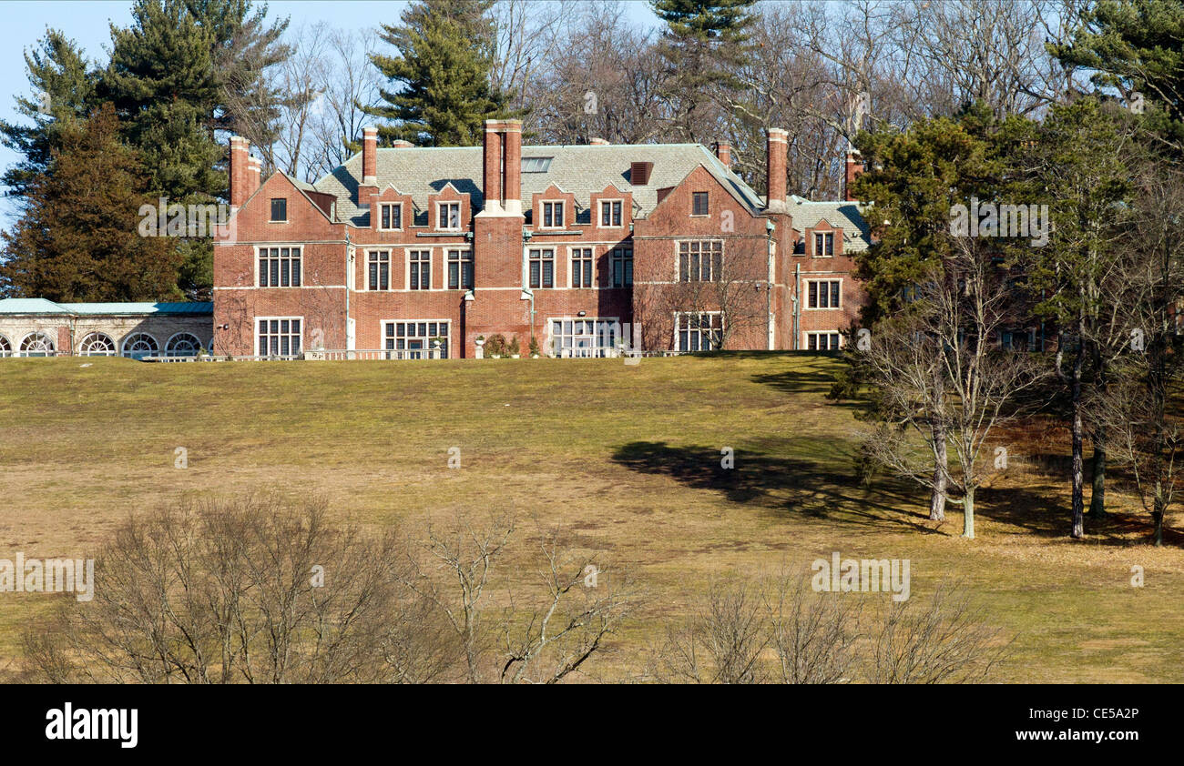 Manor estate on a hill top Stock Photo - Alamy