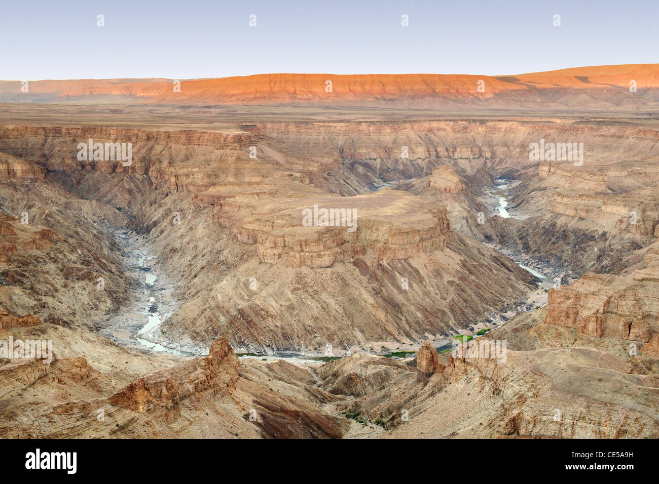 Fish River Canyon in southern Namibia at dawn Stock Photo - Alamy