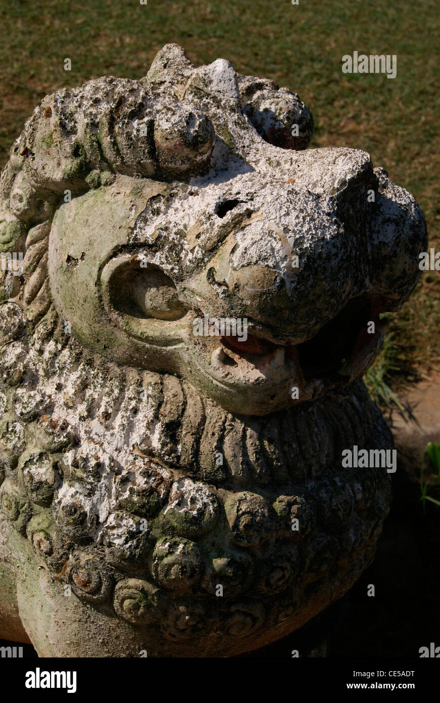 Funny antique sculpture of a Imaginary creature Stock Photo - Alamy