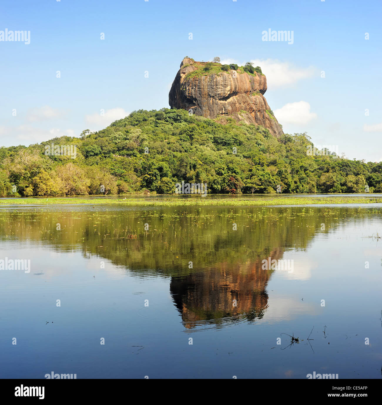 Sigiriya (Lion's rock) is an ancient rock fortress and palace ruin of ...