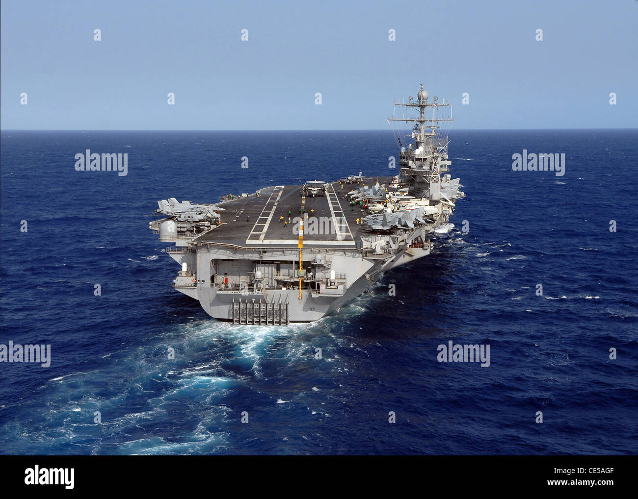 Uss nimitz carrier strike group csg hi-res stock photography and images ...