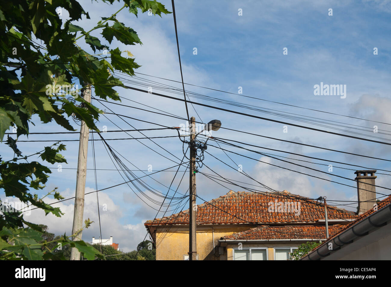 Power lines hi-res stock photography and images - Alamy