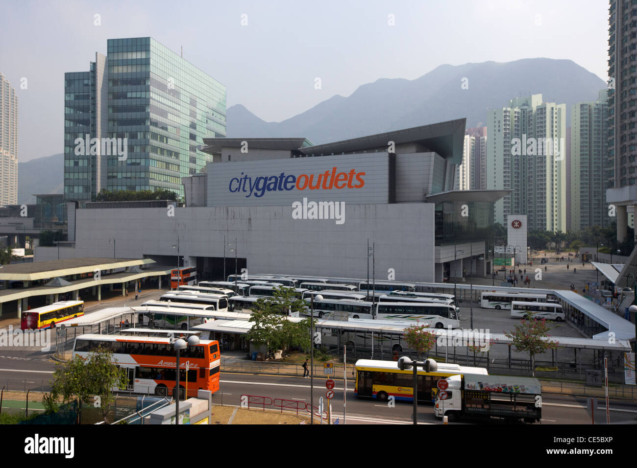 citygate outlets and bus station tung chung lantau island hong kong ...