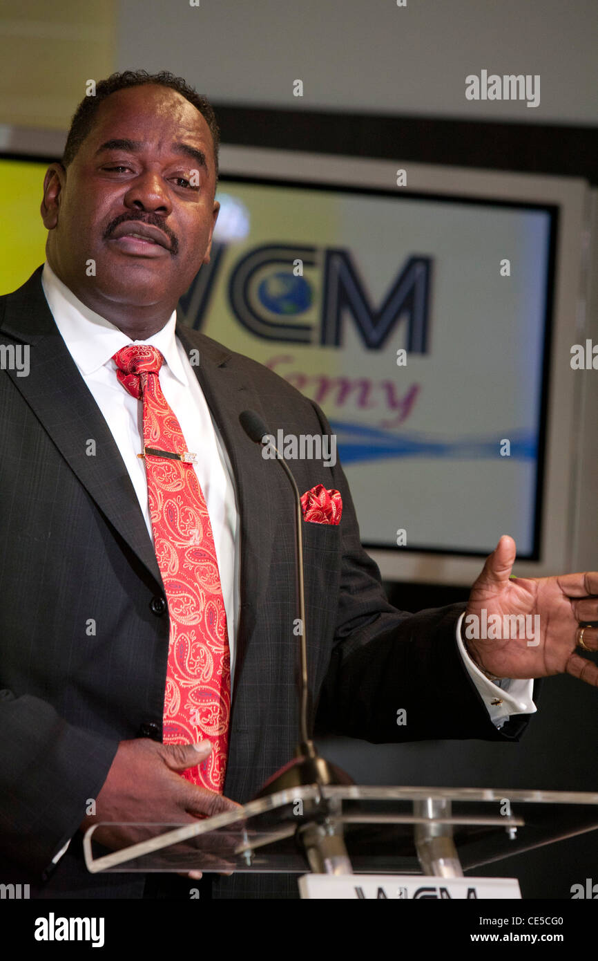 UAW Vice President General Holiefield Stock Photo - Alamy