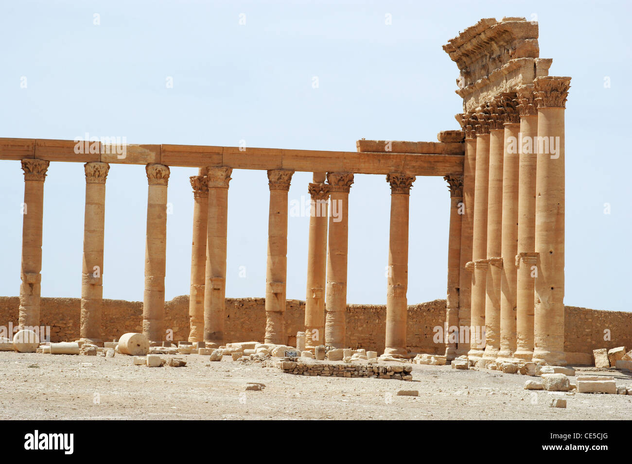 ancient Palmyra, Syria Stock Photo - Alamy