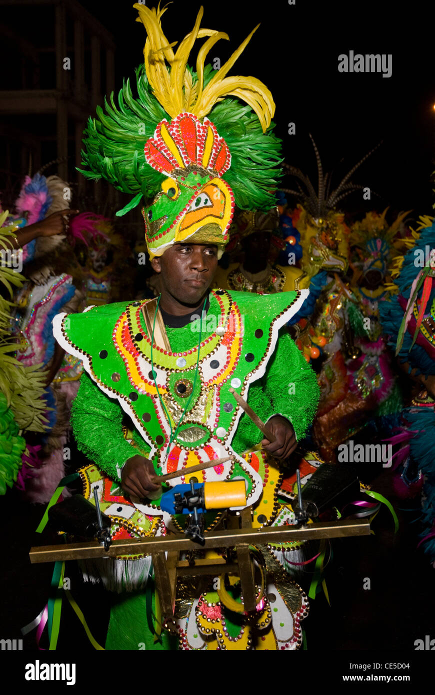 Junkanoo, New Year's Day Parade, Saxons, Nassau, Bahamas Stock Photo ...
