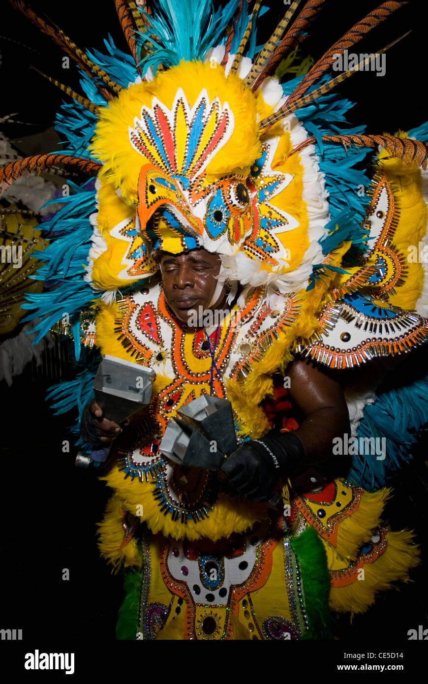 Junkanoo, New Year's Day Parade, Saxons, Nassau, Bahamas Stock Photo ...