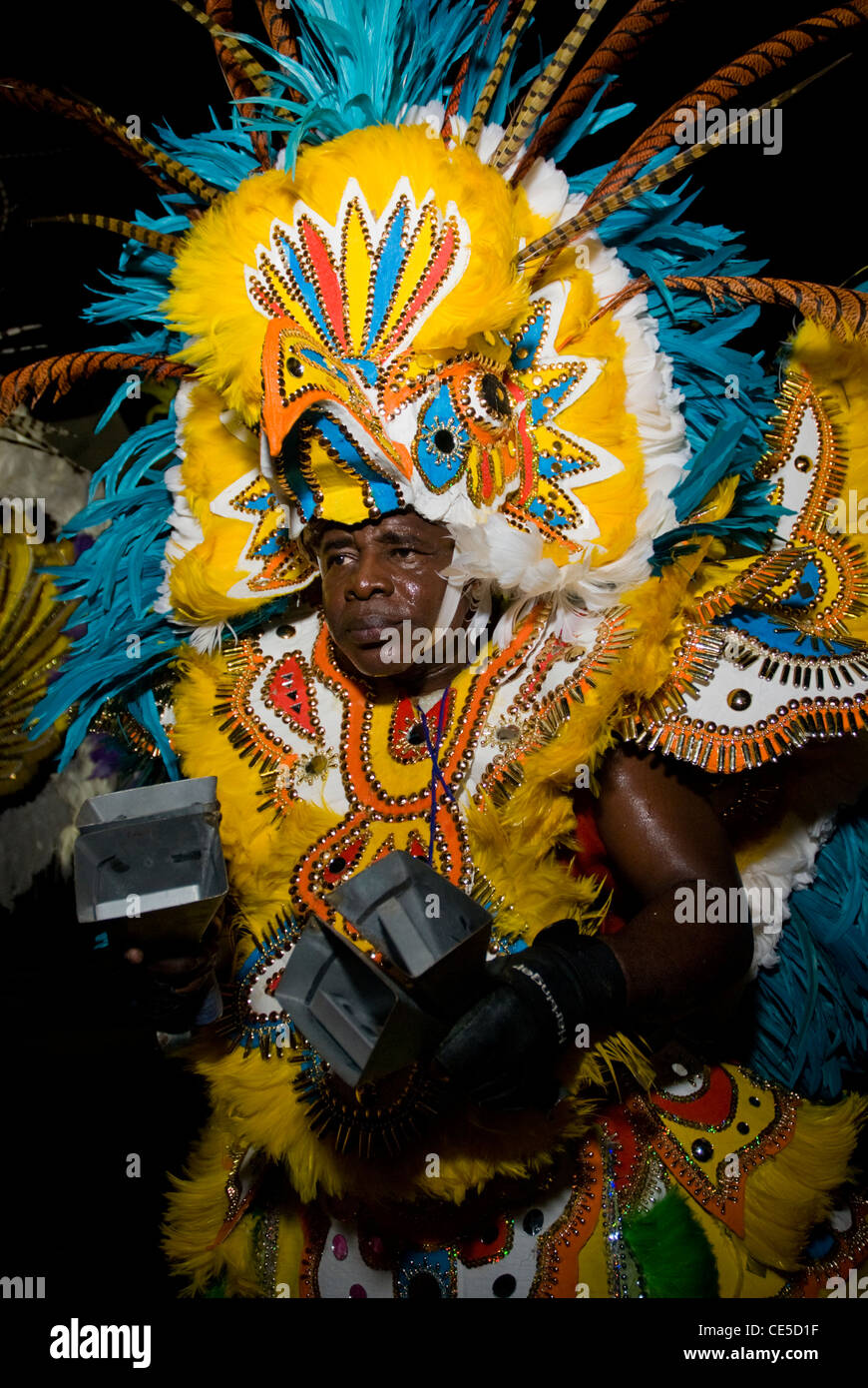 Junkanoo, New Year's Day Parade, Saxons, Nassau, Bahamas Stock Photo ...