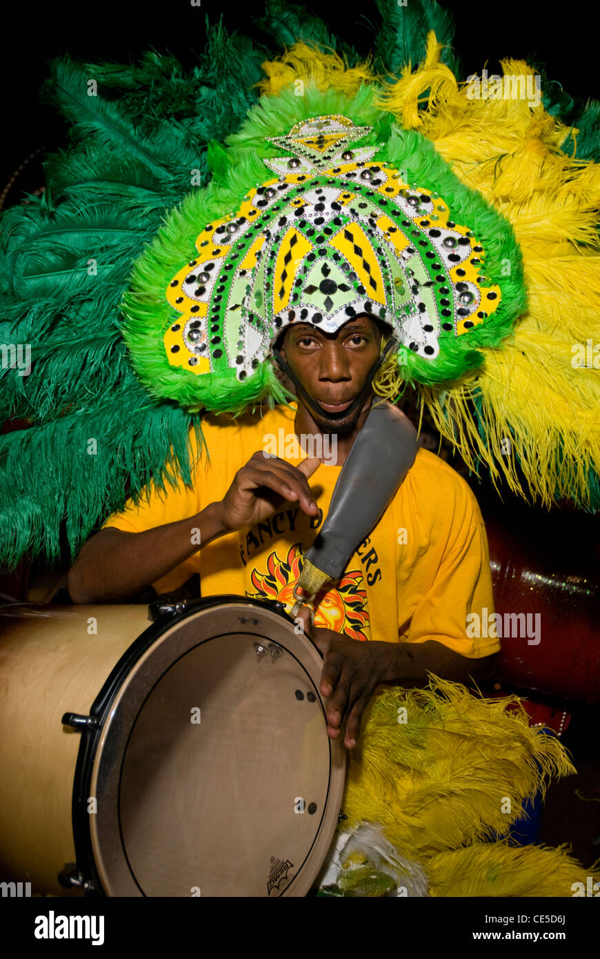 Junkanoo, New Year's Day Parade, Fancy Dancers, Nassau, Bahamas Stock ...