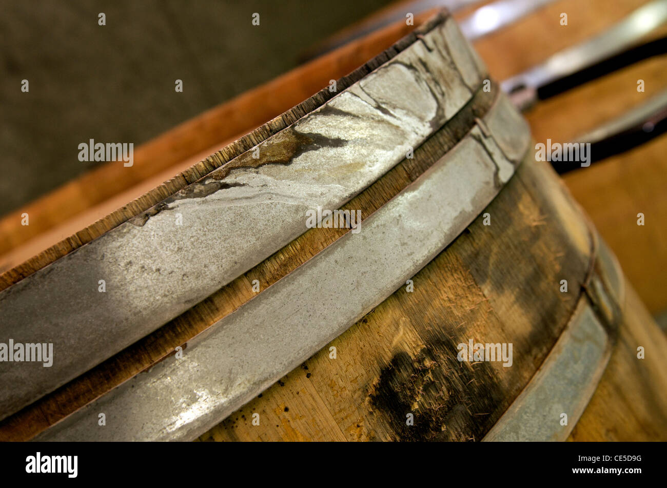 Whiskey barrel aging process hi-res stock photography and images - Alamy