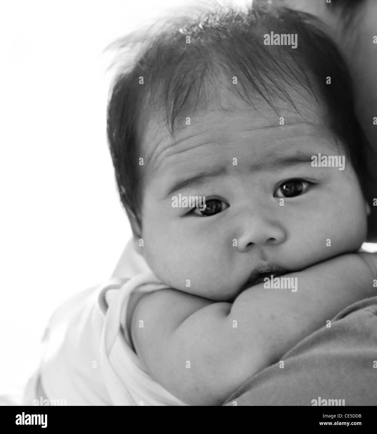 Innocent son Black and White Stock Photos & Images - Alamy