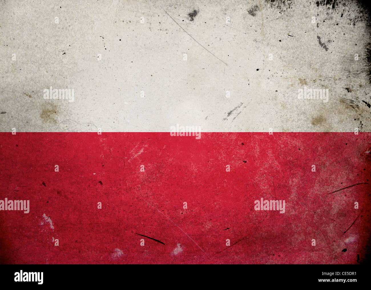 Flag on old and vintage grunge texture Stock Photo - Alamy