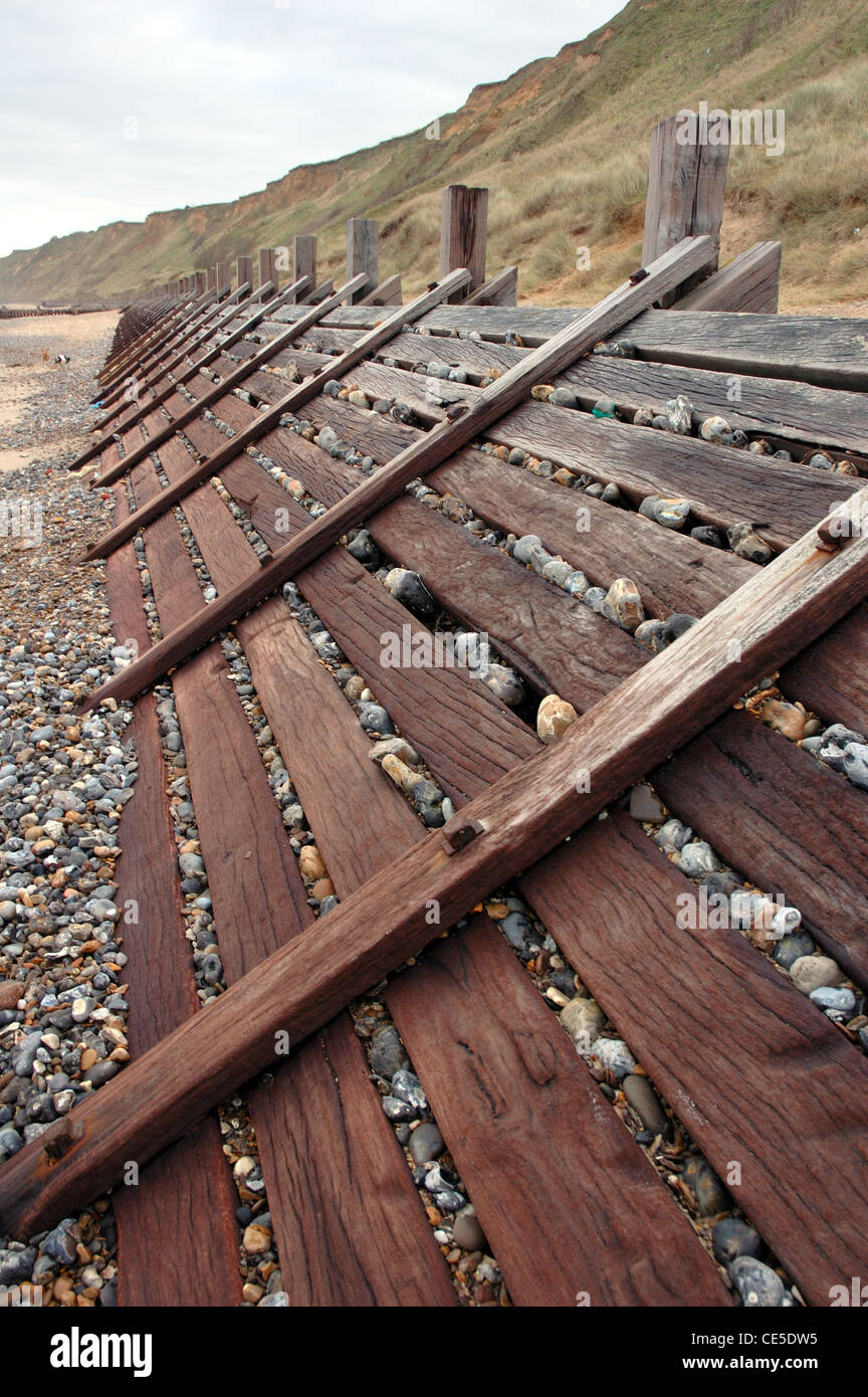 Wooden revetments hi-res stock photography and images - Alamy