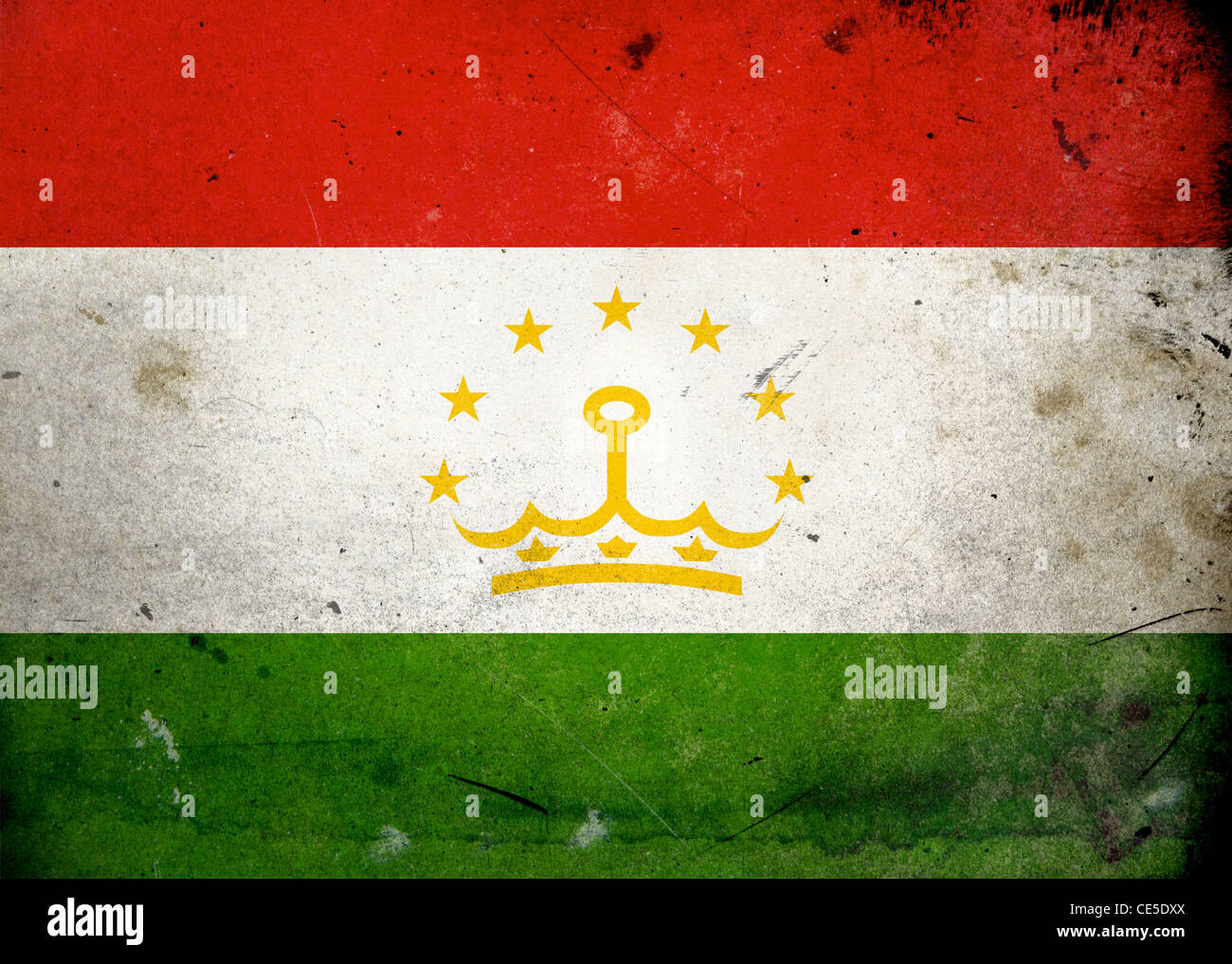 Flag on old and vintage grunge texture Stock Photo - Alamy