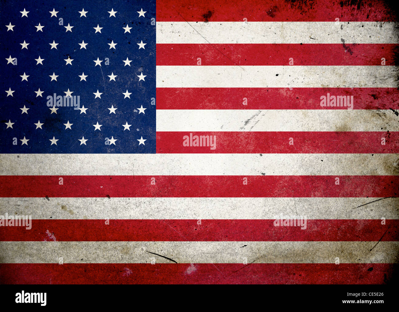 Flag on old and vintage grunge texture Stock Photo - Alamy