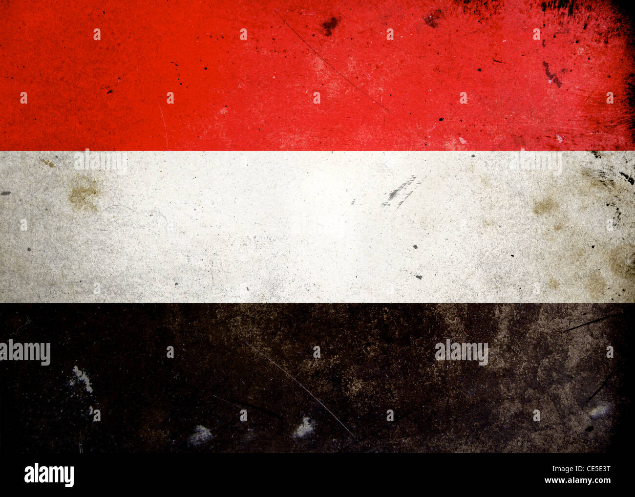 Flag on old and vintage grunge texture Stock Photo - Alamy