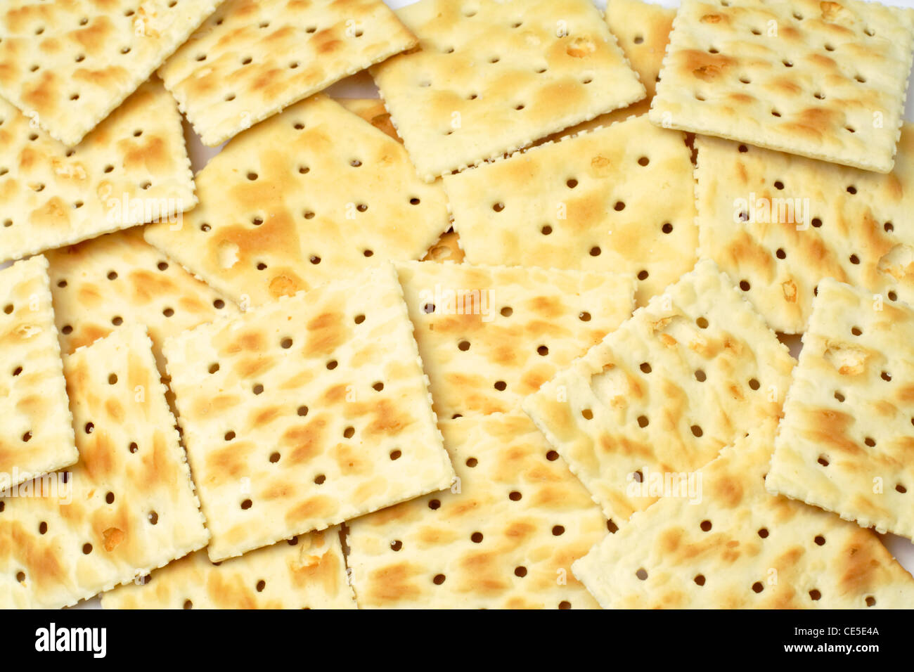 Stacks of crackers detail-interesting background image Stock Photo - Alamy