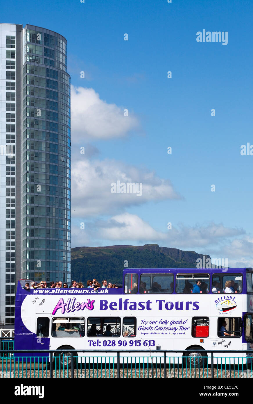 Obel tower, Belfast, Northern Ireland Stock Photo - Alamy