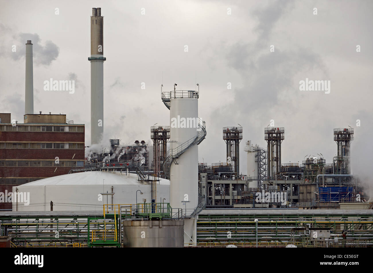 Chemical factory Germany Stock Photo - Alamy