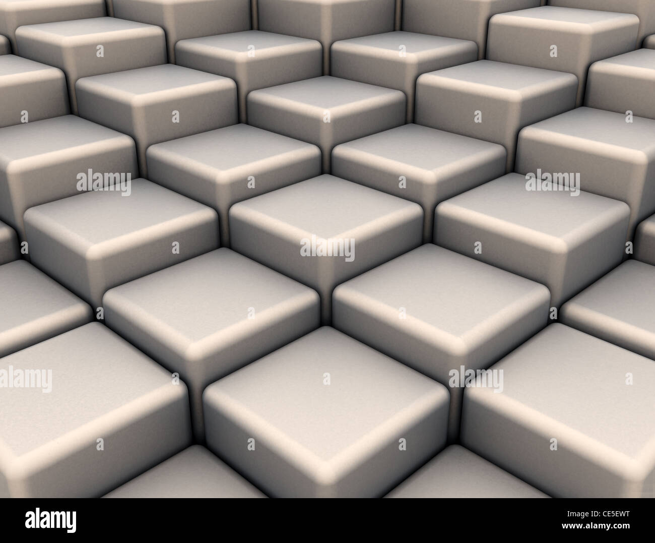 Abstract background of 3d blocks Stock Photo - Alamy