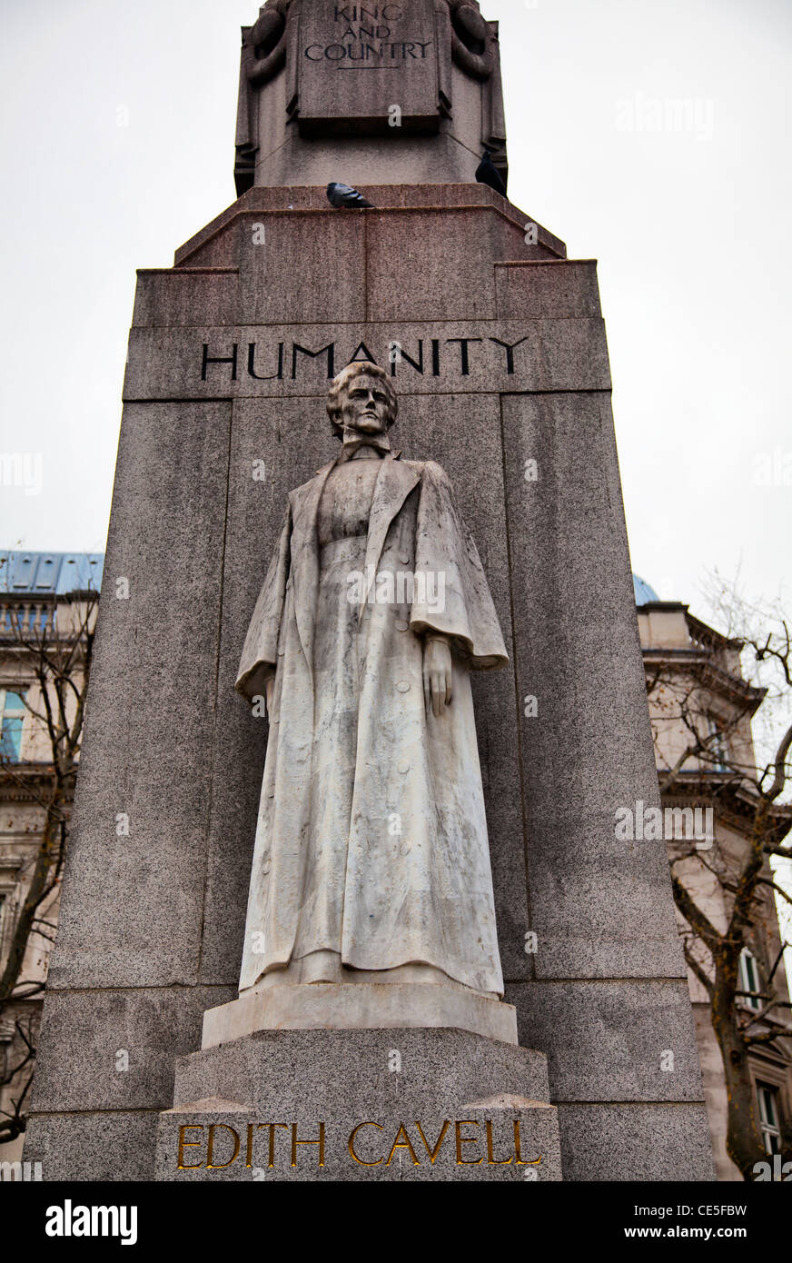 Statue george frampton edith cavell hi-res stock photography and images ...
