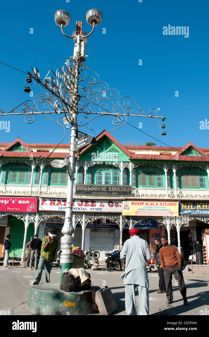 Library square, Mussoorie, Uttarakhand, India Stock Photo - Alamy