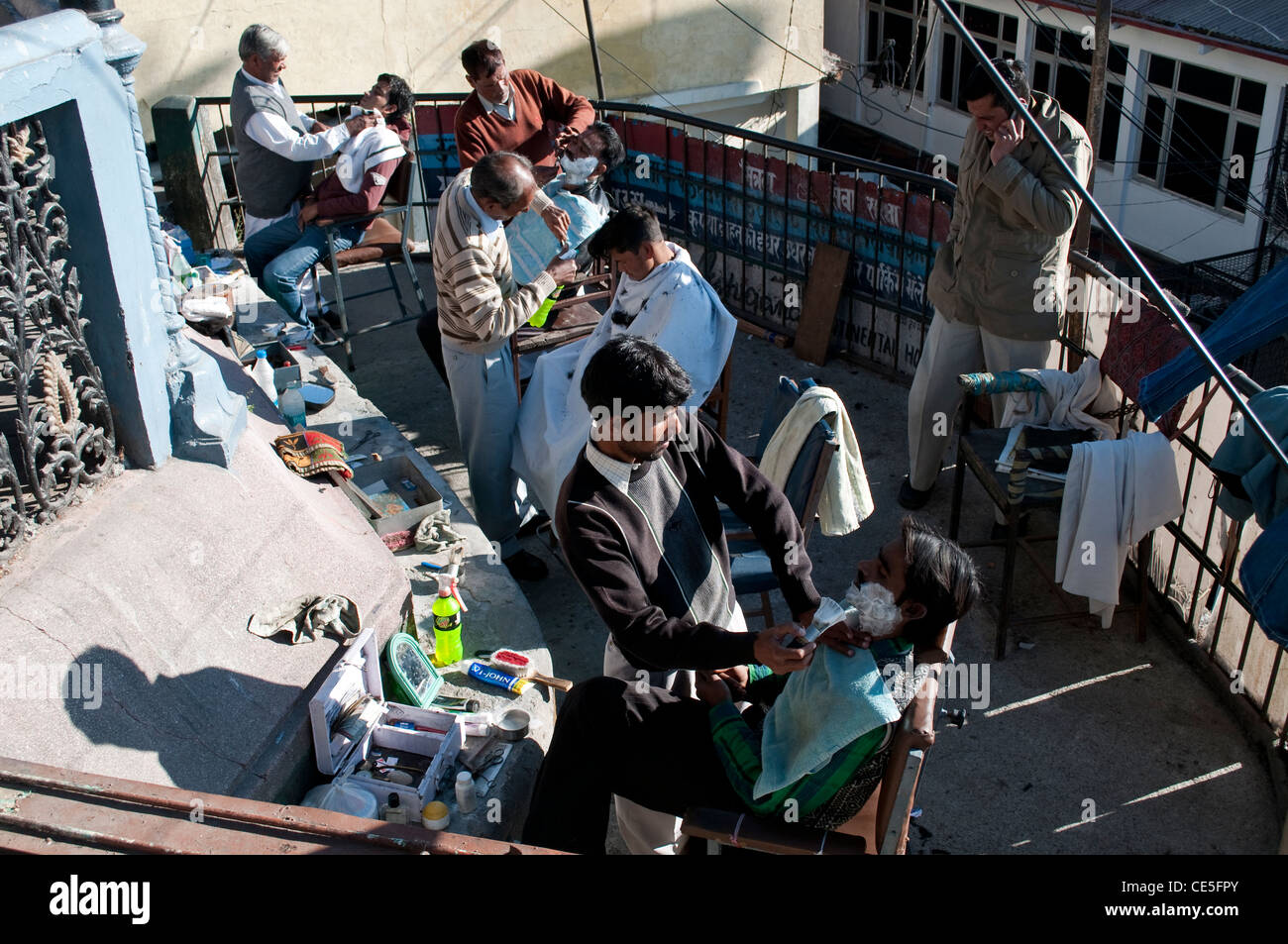 Open Air Shave High Resolution Stock Photography and Images - Alamy
