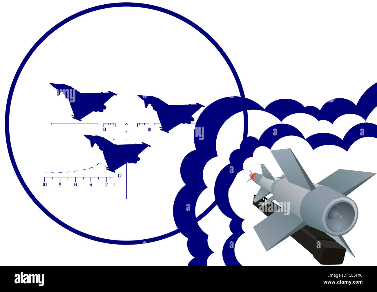 The air defense Stock Photo - Alamy