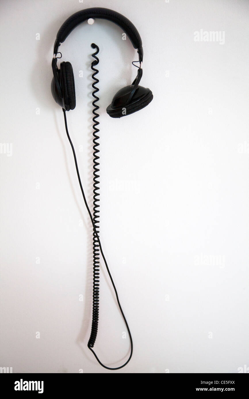 Audio headset hi-res stock photography and images - Alamy