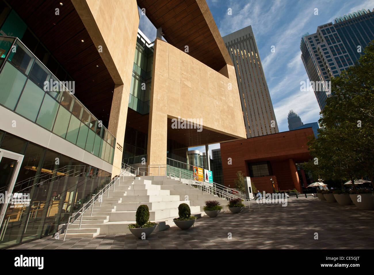 View of The Mint Museum of Art in Charlotte, NC Stock Photo - Alamy