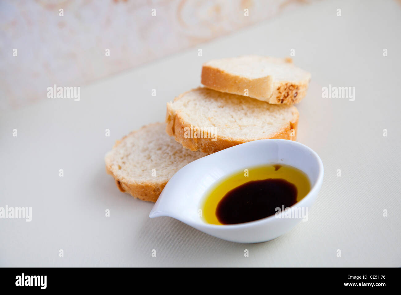 Olive Oil and Balsamic Vinegar dip Stock Photo - Alamy