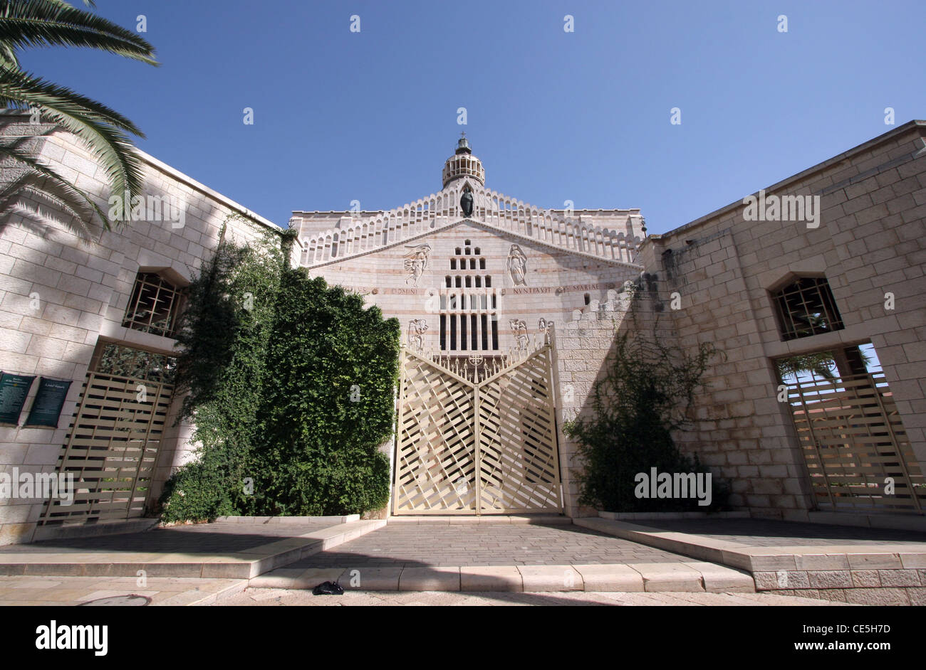 Basilica of the Annunciation, Nazareth Stock Photo - Alamy