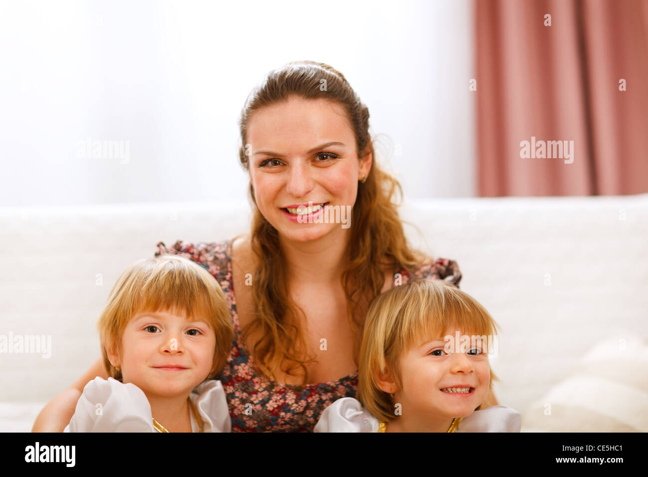 Mother of twins hi-res stock photography and images - Alamy