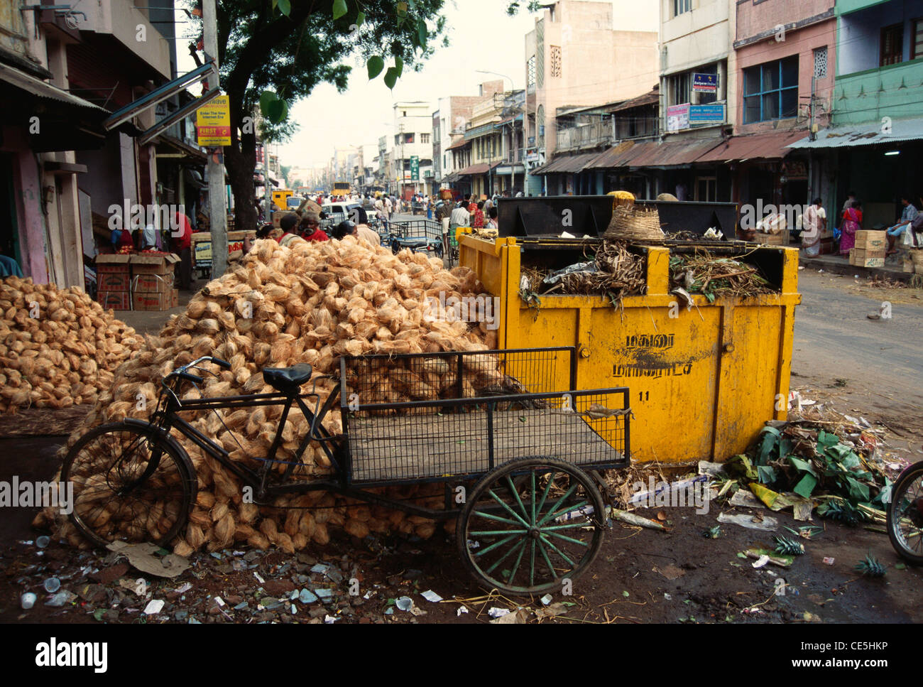 Indian Coconut Waste High Resolution Stock Photography and Images - Alamy