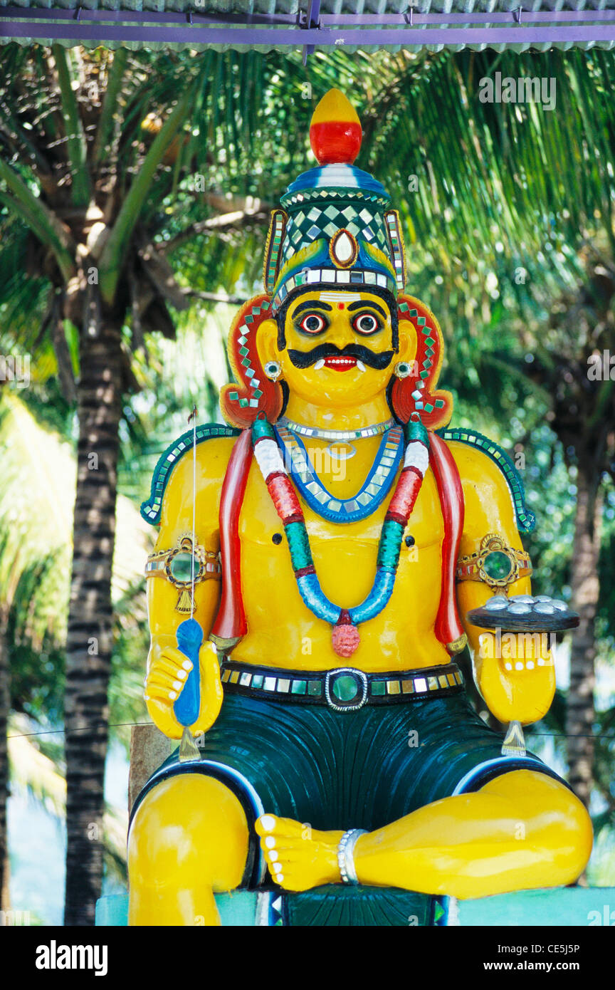 Tutelary Guardian deity ; Tamil Nadu ; India ; Asia Stock Photo - Alamy