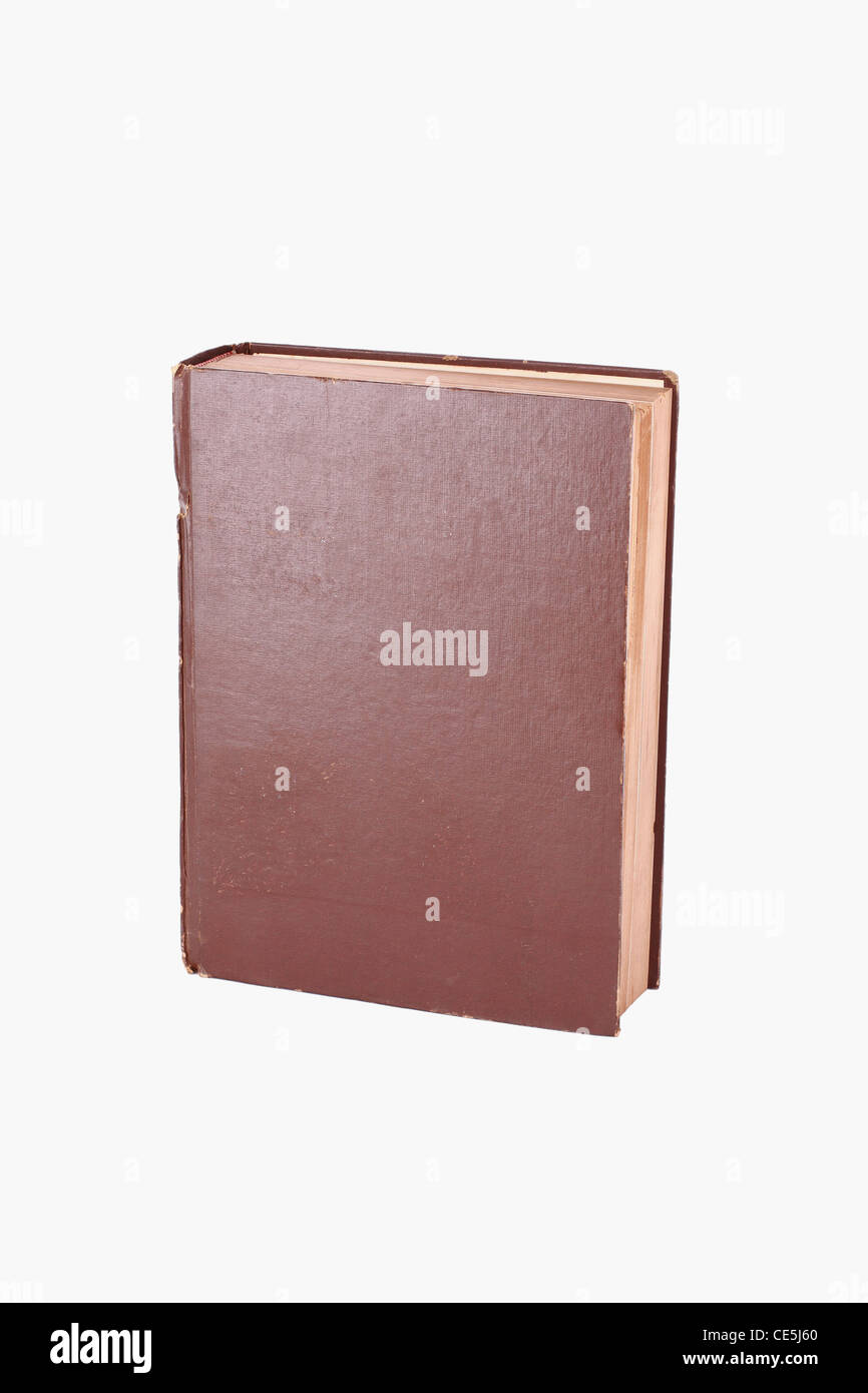 Blank old book cover Cut Out Stock Images & Pictures - Alamy