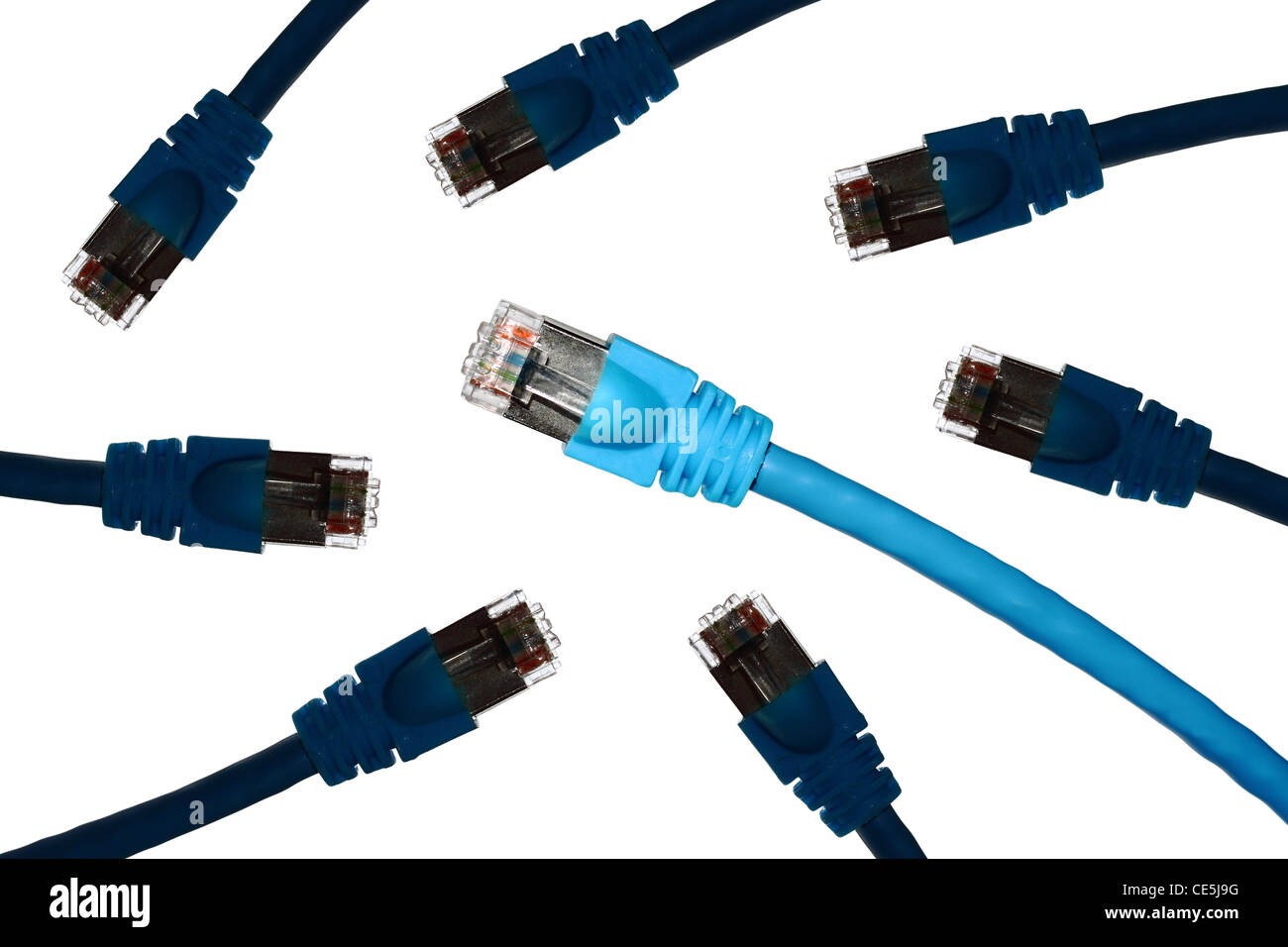 Network connection plug hi-res stock photography and images - Alamy