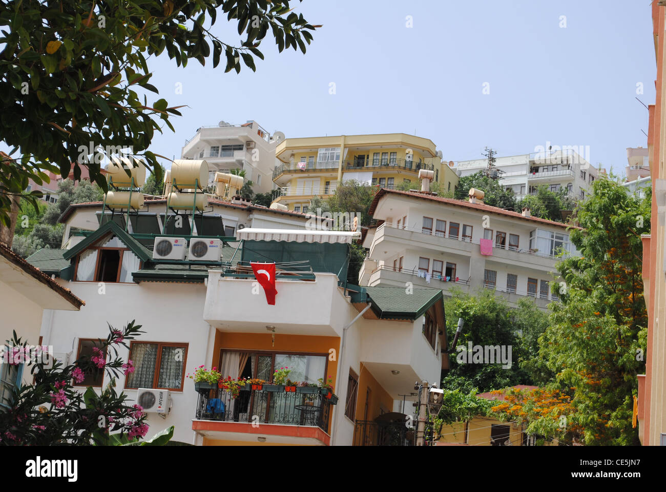 houses in Turkey Stock Photo - Alamy