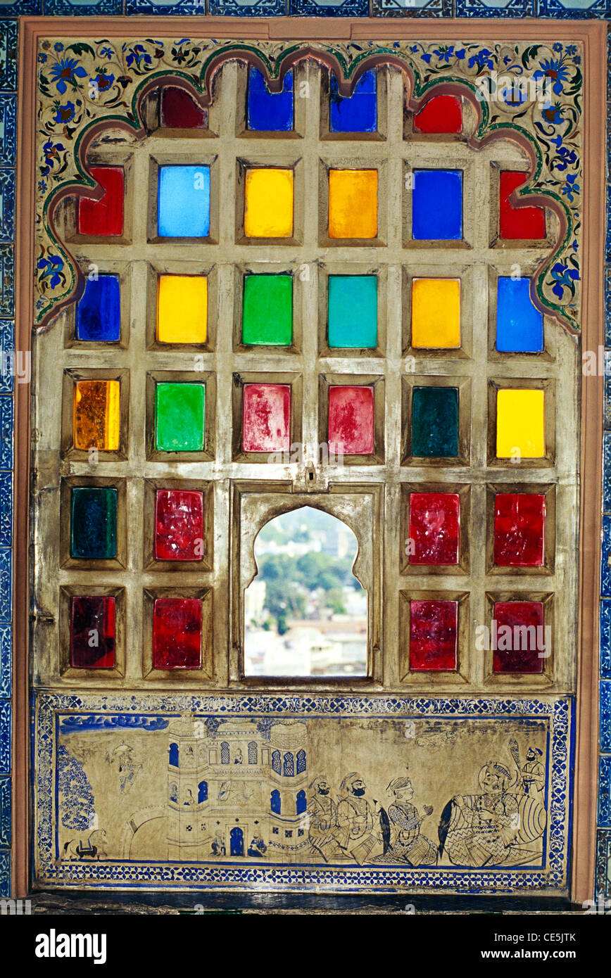 Mural In Stained Glass Stock Photos & Mural In Stained Glass Stock ...