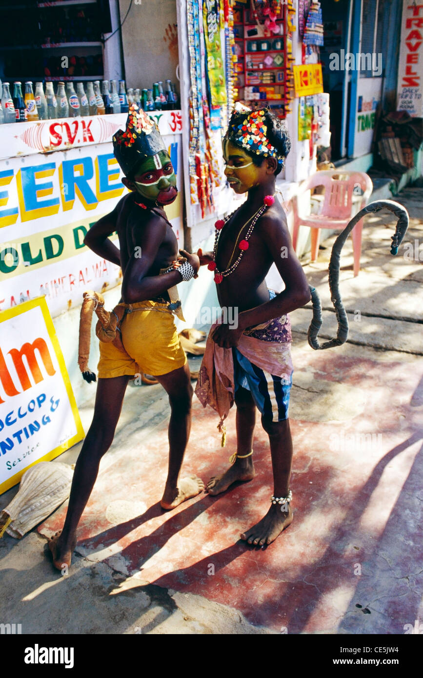 Hanuman god mask hi-res stock photography and images - Alamy