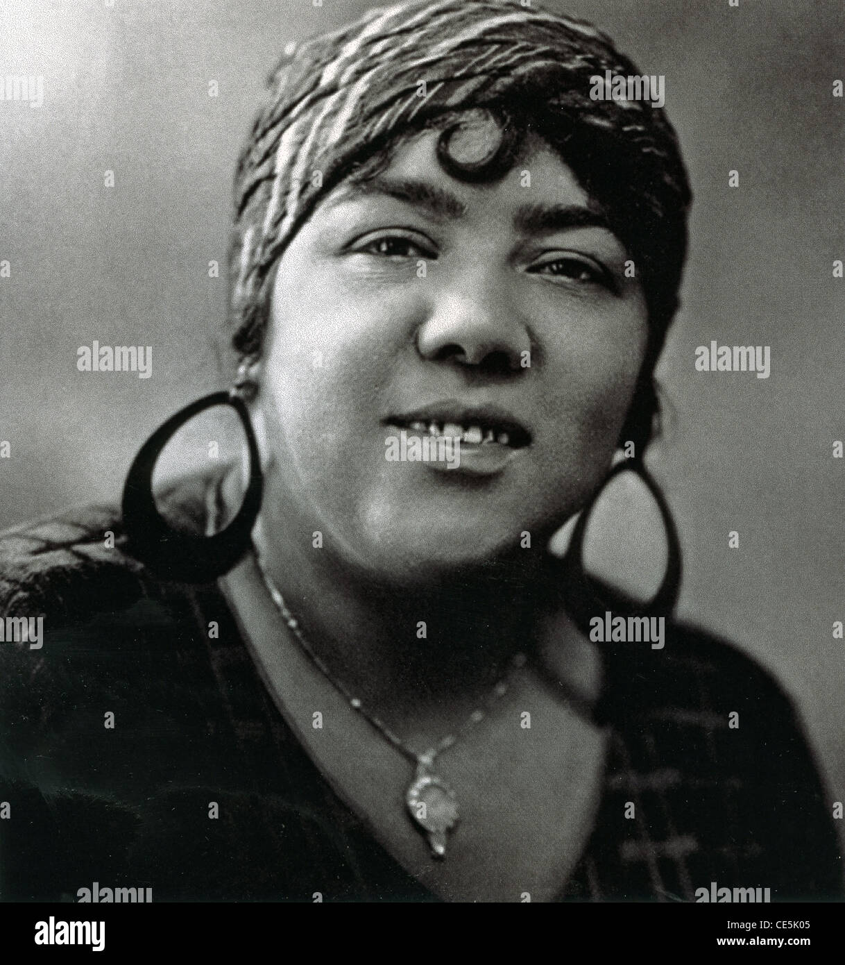 LIZZIE MILES (1895-1963) Afro-American blues singer Stock Photo - Alamy
