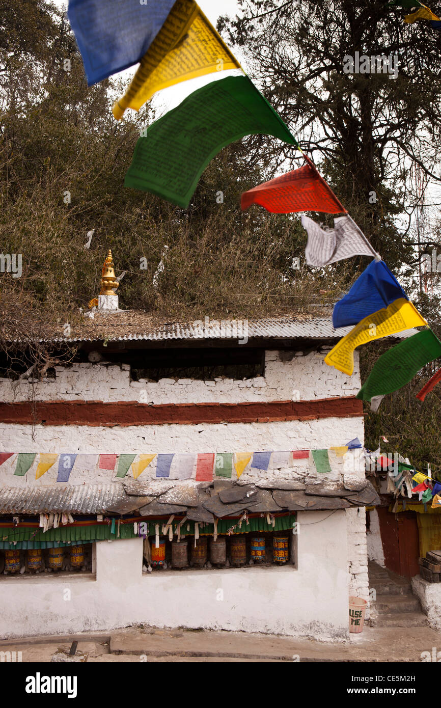 India, Arunachal Pradesh, Tawang, Thongmen Gompa, remote, little ...