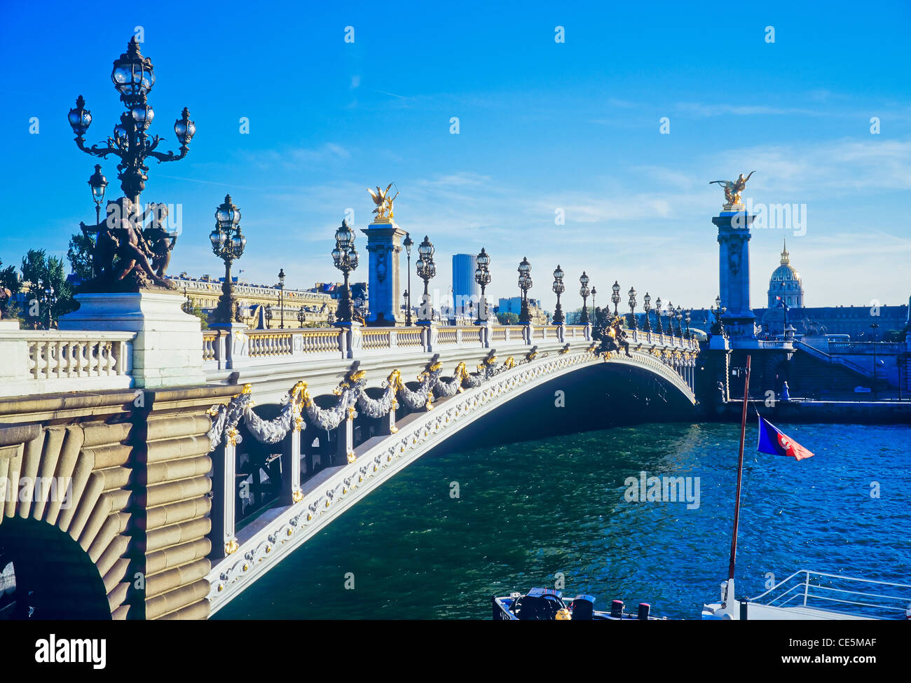 Alexander the third bridge hi-res stock photography and images - Alamy