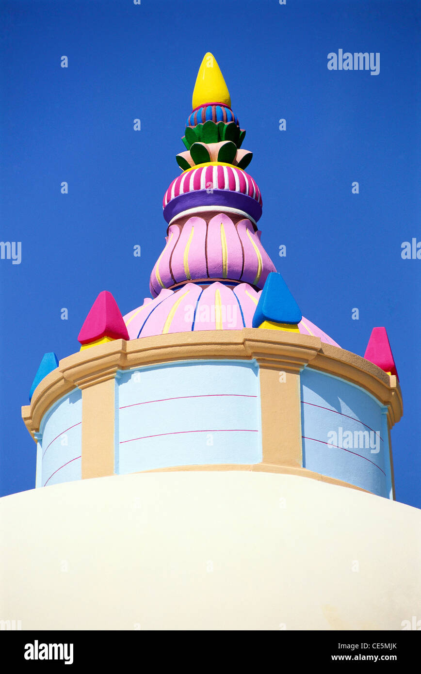 Top view dome of Velneshwar temple near Chiplun ; Ratnagiri ...