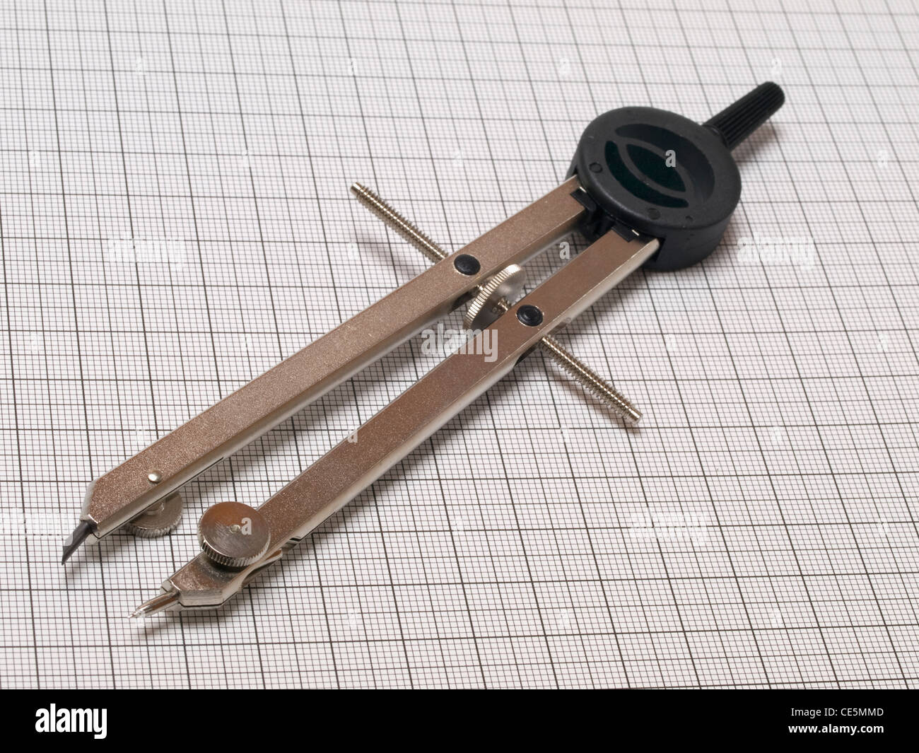 Pair of compasses hi-res stock photography and images - Alamy